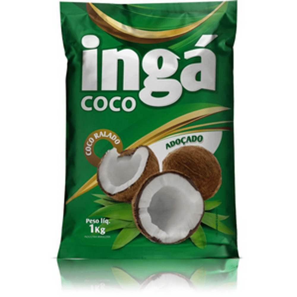 COCO RALADO/FLOCOS INGA 1KG - VARIADOS | Shopee Brasil