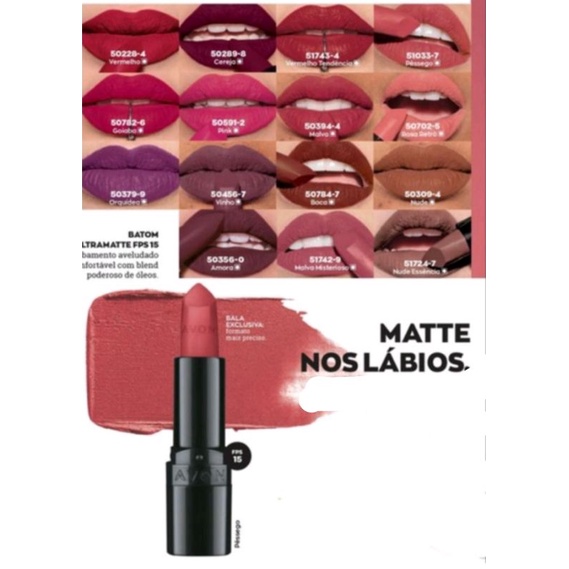 Batom Ultramate 3,5g Avon | Shopee Brasil
