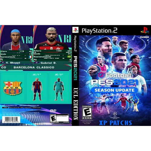 Jogo Pes 2021 Ps2 Patch Brasileirão | Shopee Brasil