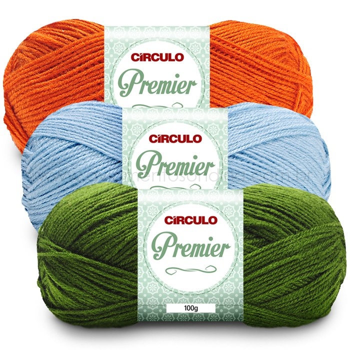 Fio Premier - 283 m e 100 g - Circulo | Shopee Brasil