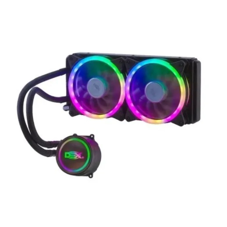 Water Cooler C/led Rgb 240mm P/ Processador Amd E Intel | Shopee Brasil