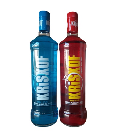 Vodka Kriskof Blue 900ml | Shopee Brasil