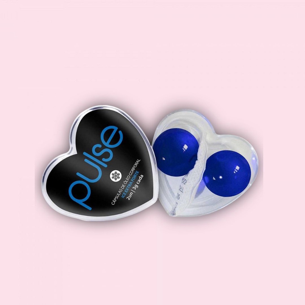 PULSE CÁPSULAS DE ÓLEO CORPORAL ICE EXTRA FORTE 2 UNI SEXY FANTASY ...