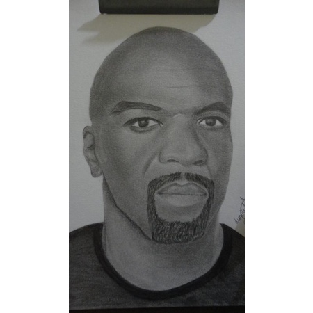 Desenho Realista Terry Crews | Shopee Brasil