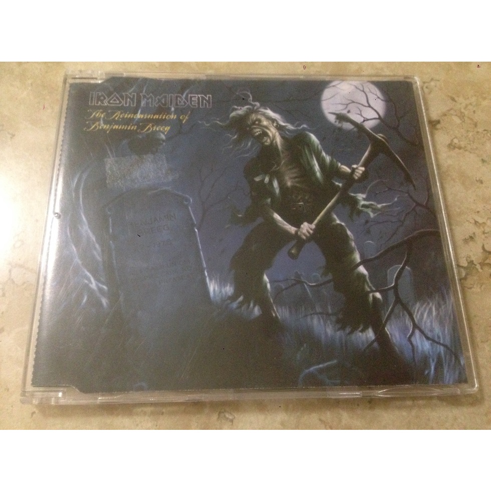 Iron Maiden Cd Single The Reincarnation Of Benjamin Breeg | Shopee Brasil