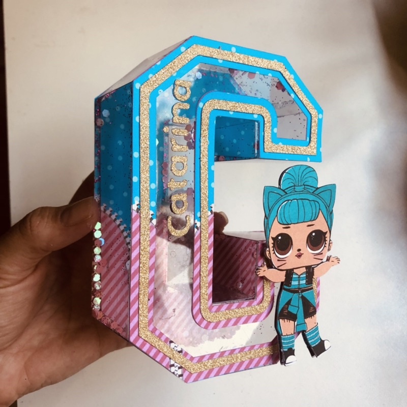 Letra 3D Shaker Lol Surprise | Shopee Brasil