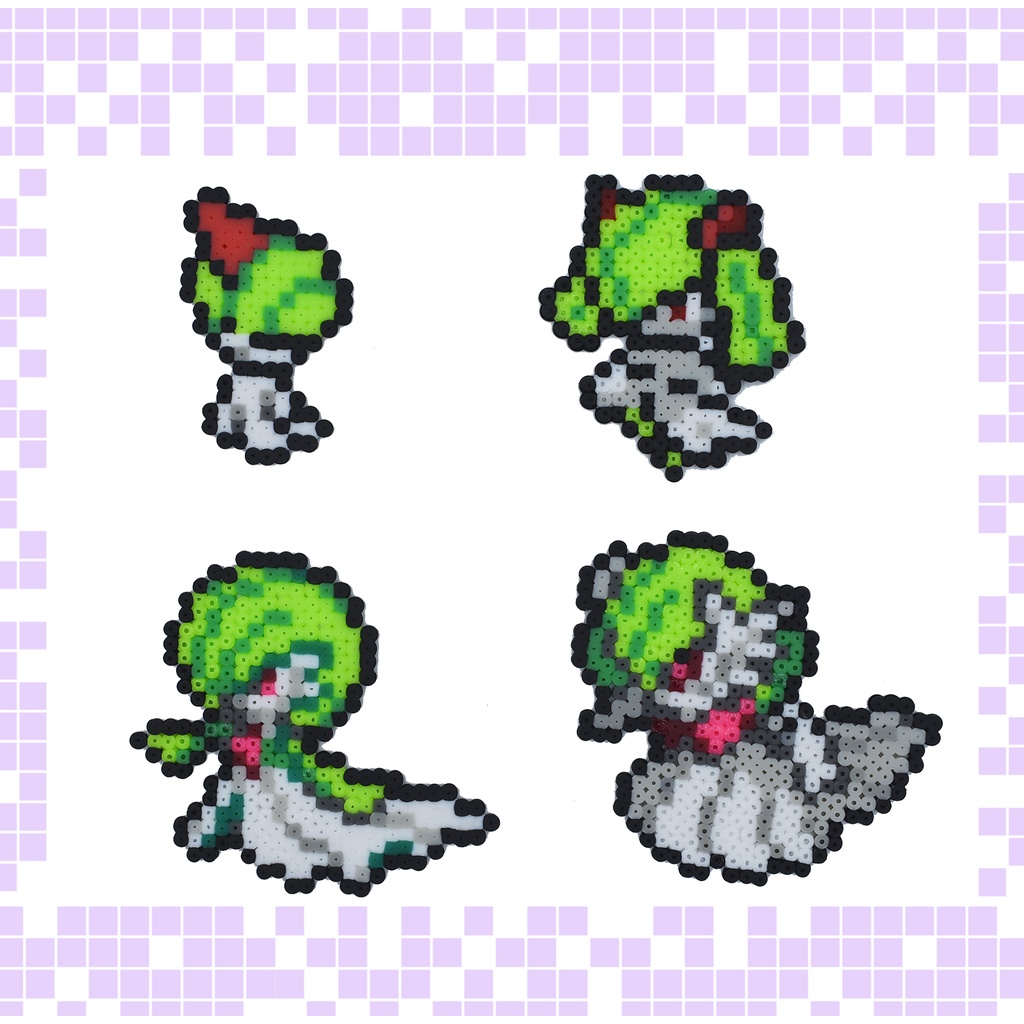 Pokemon Linha Evolutiva Ralts, Kirlia, Gardevoir e Mega Gardevoir ...