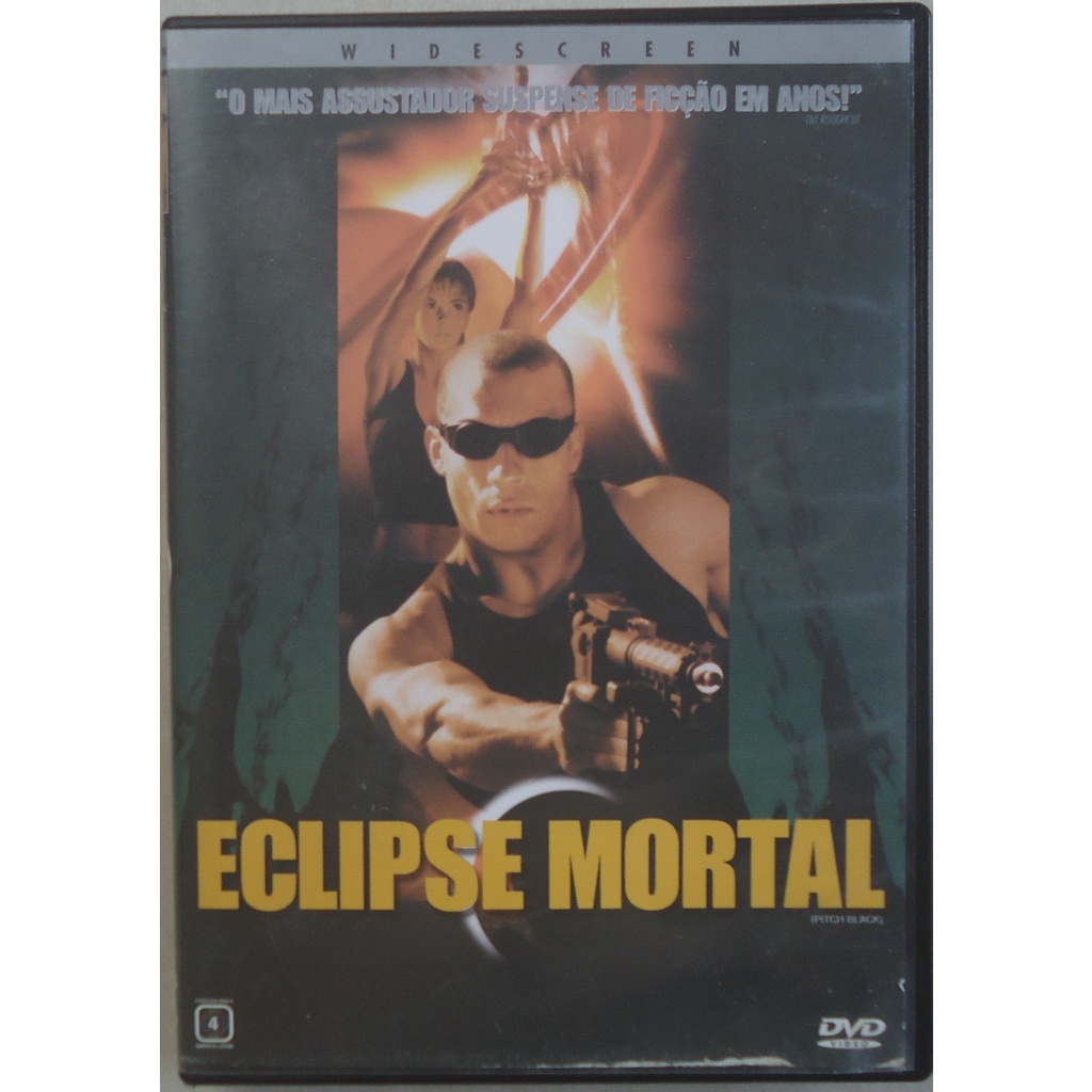 Dvd Eclipse Mortal, Pitch Black, Vin Diesel Original Seminovo | Shopee ...