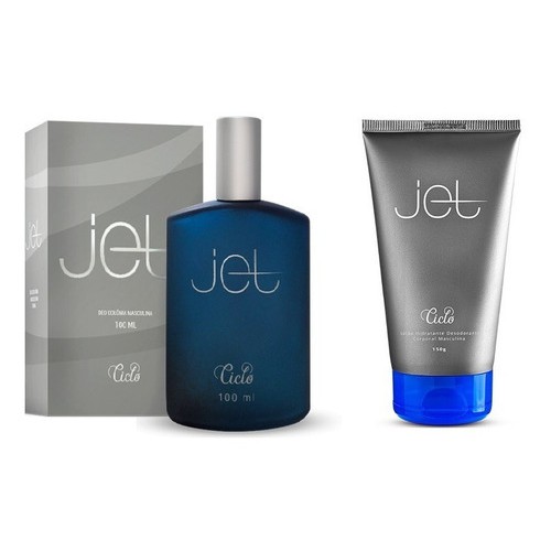 Kit Ciclo Creme Hidratante + Perfume Jet | Shopee Brasil