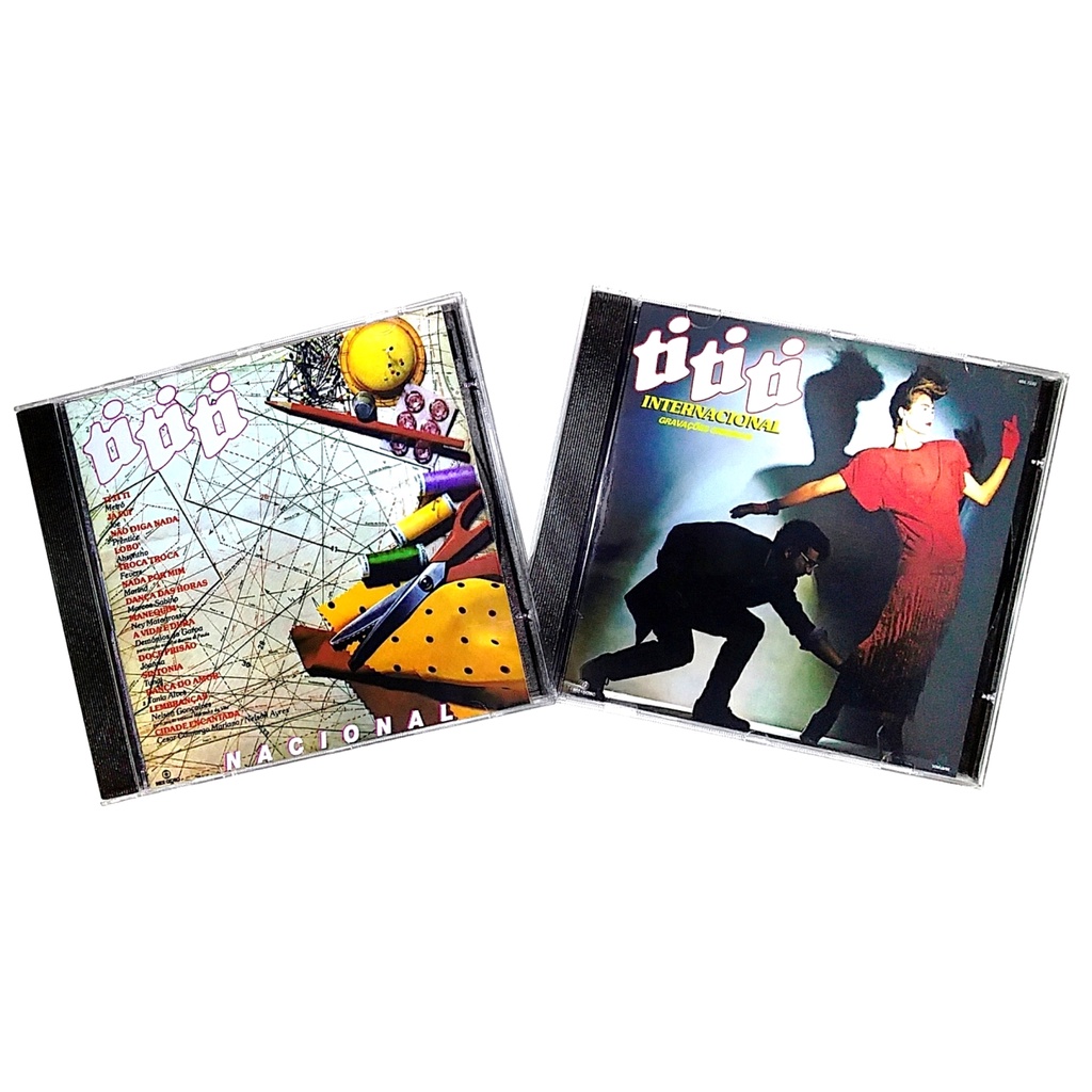 Cd's Ti Ti Ti - Nacional / Internacional (1985) - REMASTERIZADO TRILHAS ...