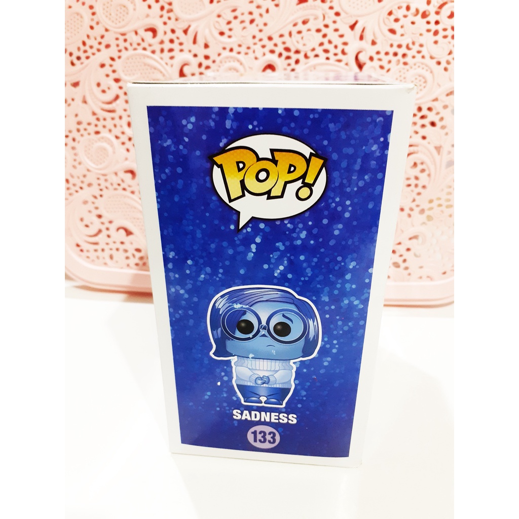 Funko Pop Inside Out/Divertidamente - Sadness/Tristeza #133 (versão com ...
