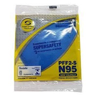 Máscara N95 PFF2 com Anvisa e Inmetro - Embalagem individual e Lacrada ...