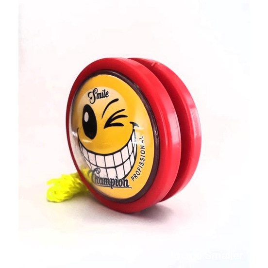 Yoyo ( ioio, yo-yo) Profissional Champion Smile Red. | Shopee Brasil
