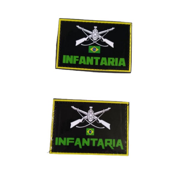 patch infantaria emplastificado personalizado com velcro | Shopee Brasil