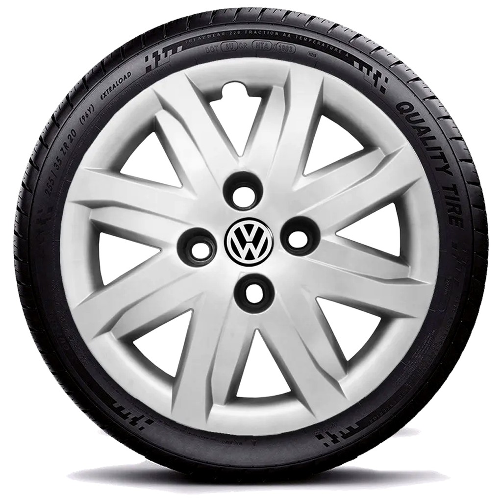 Calota Jogo Aro 14 Gol Voyage Parati Saveiro G3 G4 G5 4 Pçs PROMOÇÃO ...