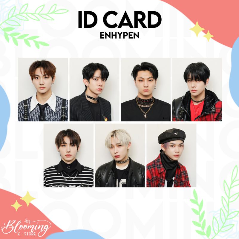 ID Card - Enhypen (Foto 3×4) | Shopee Brasil