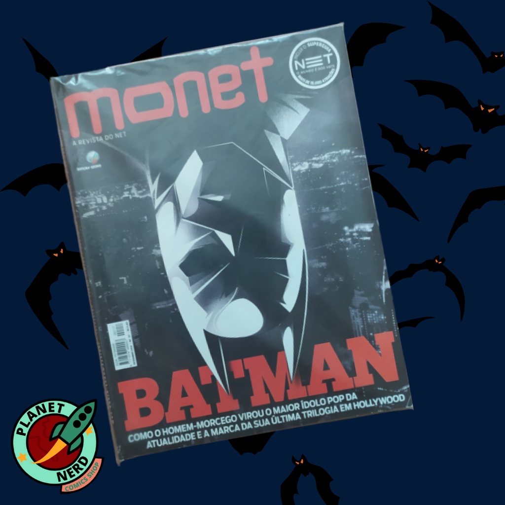 Revista Monet - Batman | Shopee Brasil