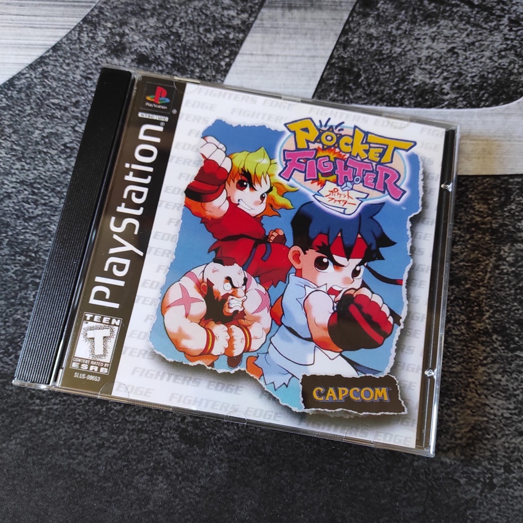 Jogo PS1 - Pocket Fighter | Shopee Brasil