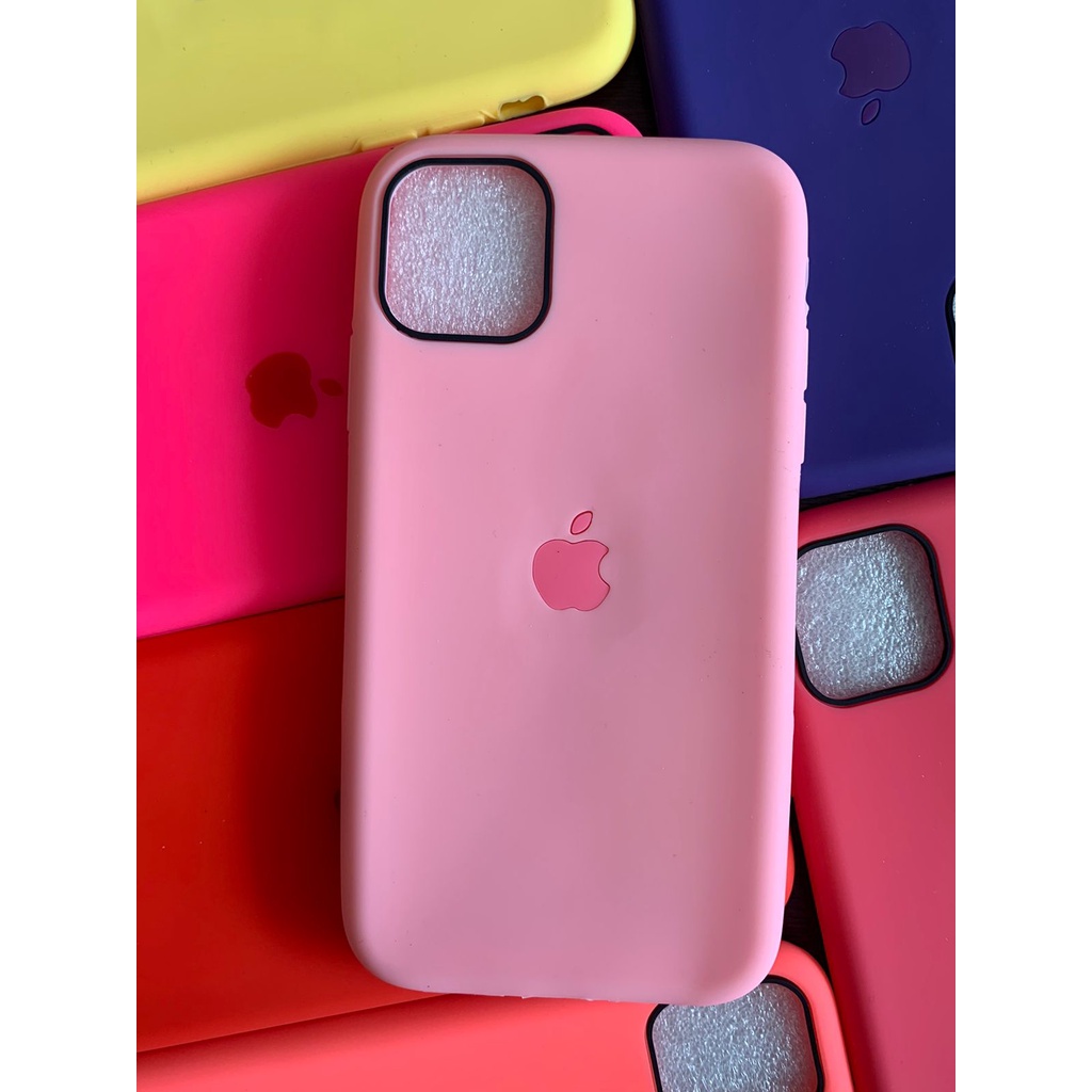 Case Capa Capinha Silicone IPHONE 11 Normal Emborrachada | Shopee Brasil