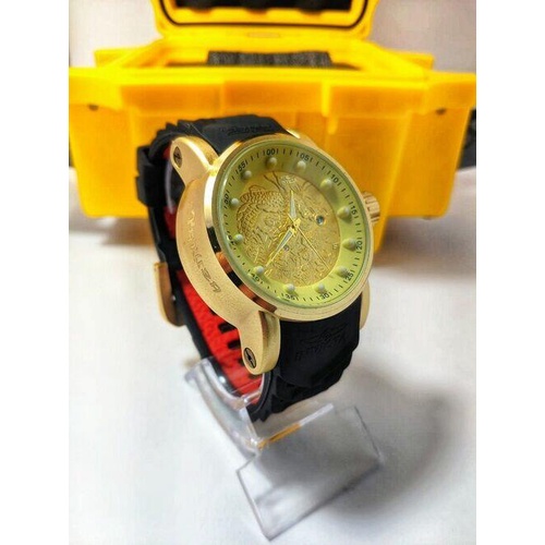 Invicta Yakuza Basic Dourado/Preto | Shopee Brasil
