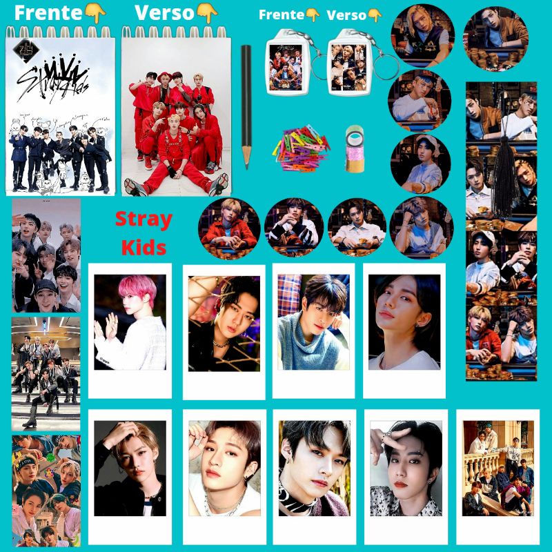 kit Stray kids kpop Personalizado 39 itens | Shopee Brasil