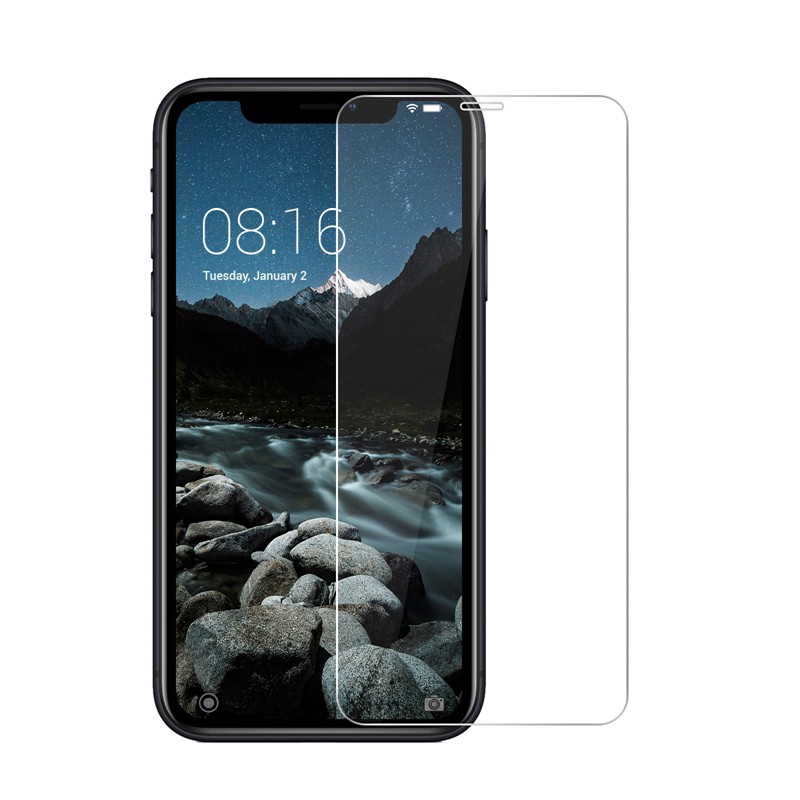 iPhone 11 Pro Max XS X XR 8 7 6 6s 5s se 9H Película De Vidro Temperado 2PCS | Shopee Brasil