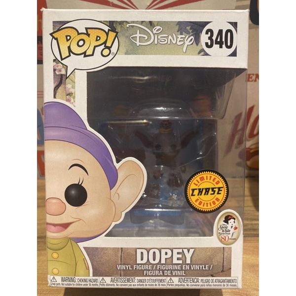 Caixa vazia com Blister - Funko Pop Disney - 340 Dopey (Chase) | Shopee ...