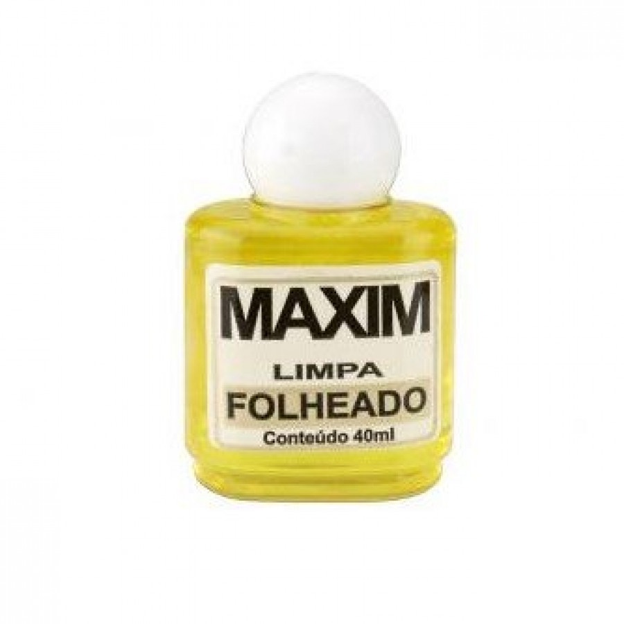 Limpa Folheado 40ML - Maxim | Shopee Brasil