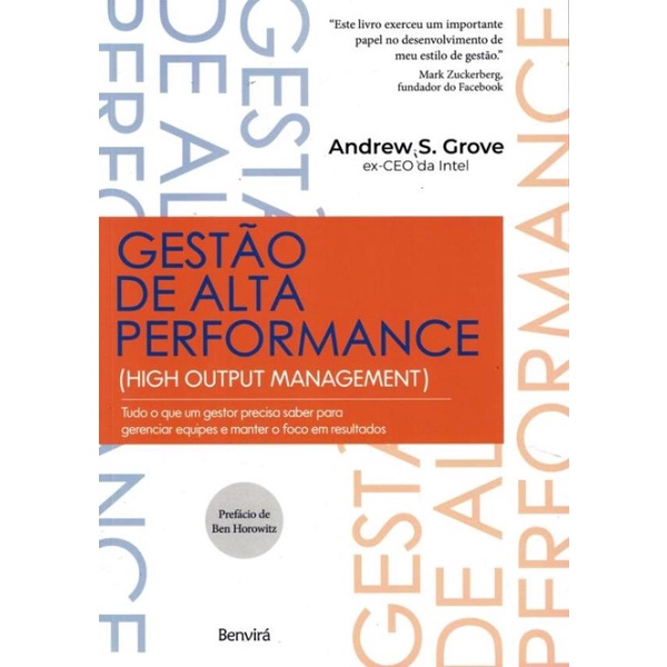 Livro - Gestao De Alta Performance | Shopee Brasil