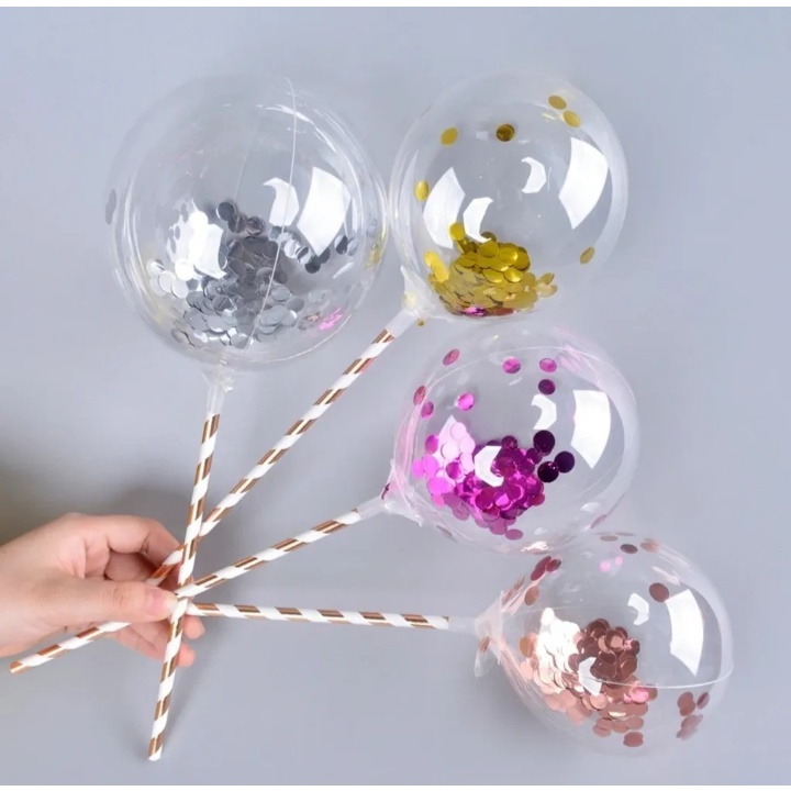 Balão bubble 11 polegadas - 25cm 1 unidade | Shopee Brasil