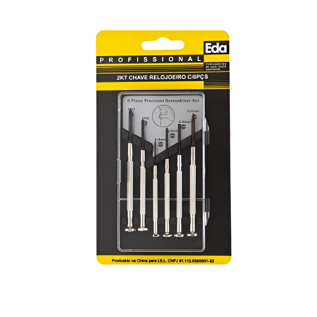 Kit Chave Precisão Relogio com 6 peças Eda | Shopee Brasil
