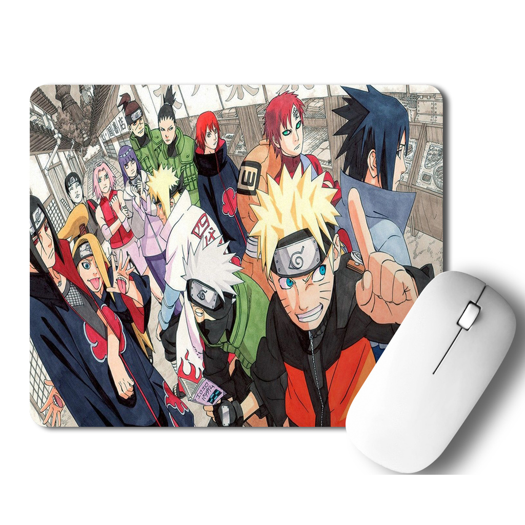 Mouse Pad Personalizado Naruto Shippuden Personagens | Shopee Brasil