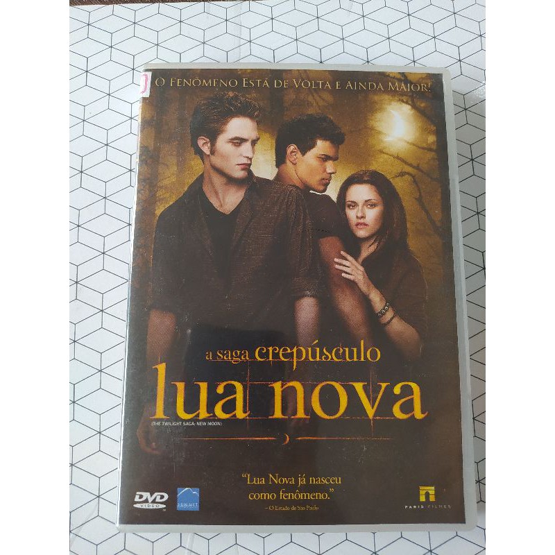 Dvd A saga crepúsculo - Lua nova Original | Shopee Brasil
