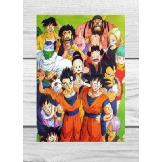 Adesivo Escolar para Capa de Caderno Dragon Ball Z | Shopee Brasil