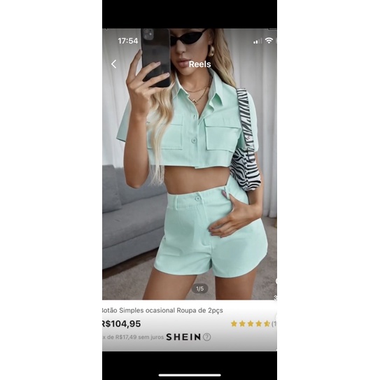 Conjunto Shein (L) | Shopee Brasil