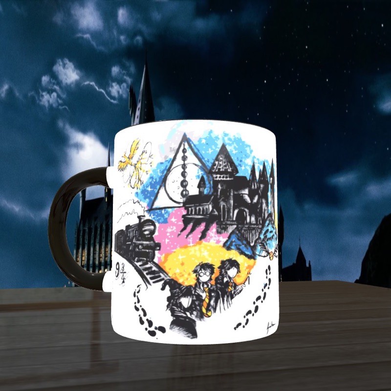 Caneca Mágica Elementos Harry Potter | Shopee Brasil