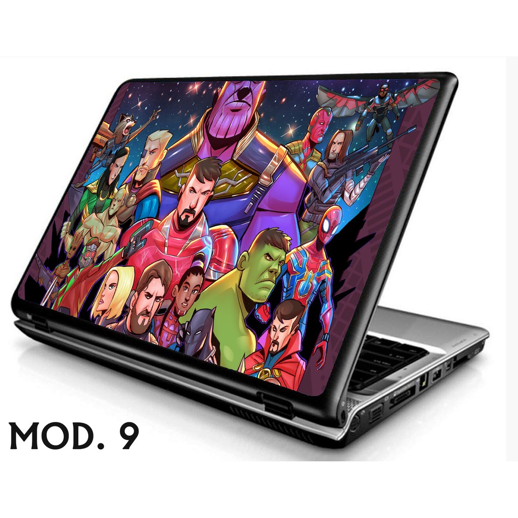 Adesivo para Notebook Marvel Mod 9 | Shopee Brasil