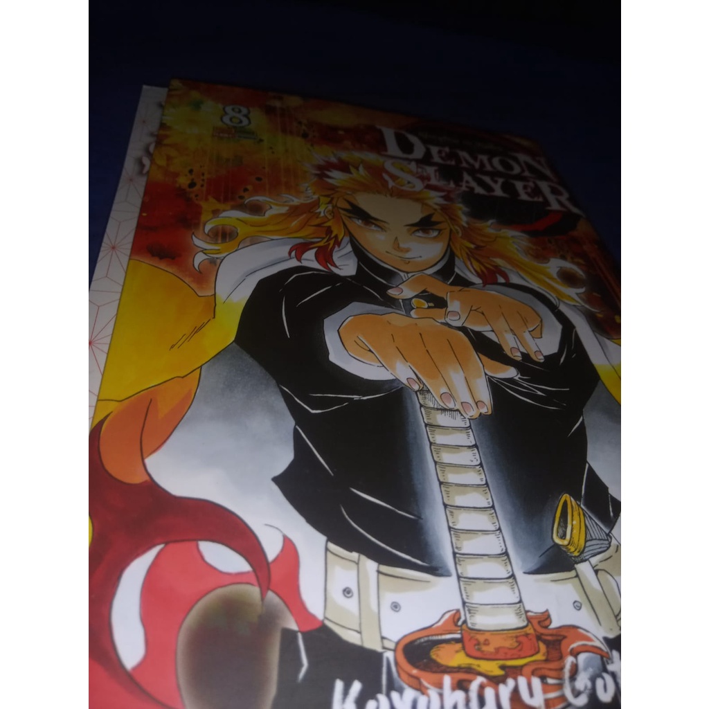 Demon Slayer - Kimetsu no Yaiba Vol 8 (leia a descrição) | Shopee Brasil