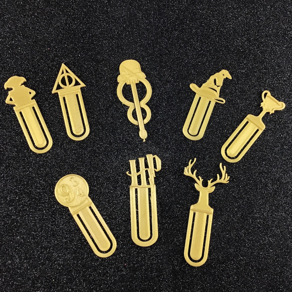 Clips Harry Potter | Material Escolar Escritório Personalizado | Shopee ...