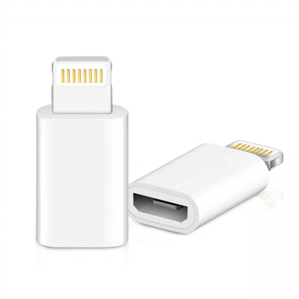 Adaptador Micro USB x Apple | Shopee Brasil