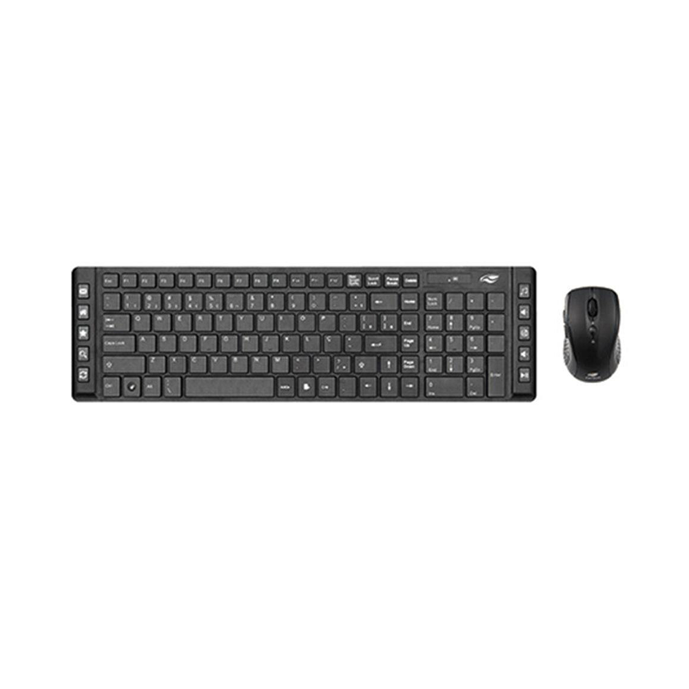 Teclado e Mouse C3 tech sem fio K-w50 | Shopee Brasil