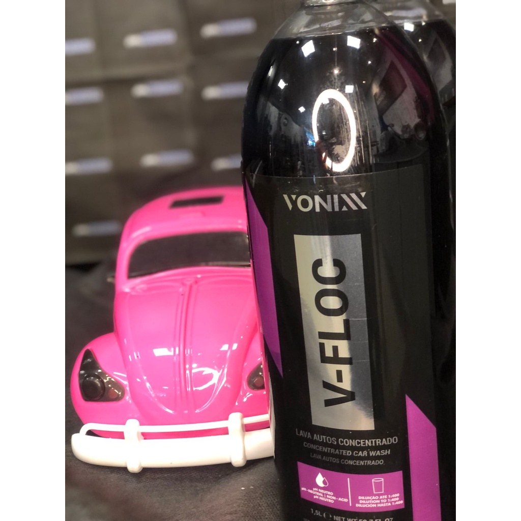 V - FLOC 1,5 LITROS VONIXX LAVA AUTOS CONCENTRADO pH NEUTRO | Shopee Brasil
