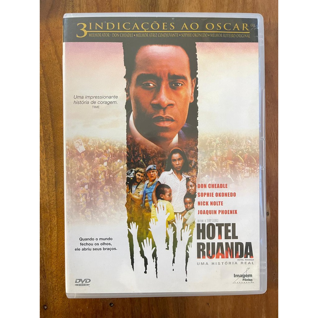 DVD Hotel Ruanda - Joaquin Phoenix | Shopee Brasil