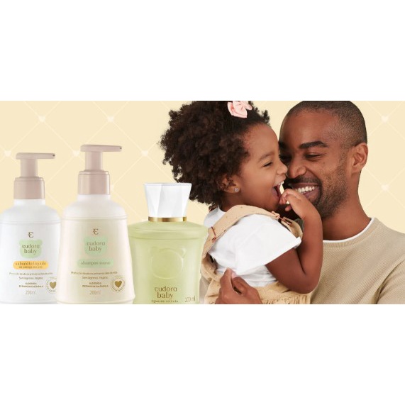 Eudora Baby Kit Completo Nova Versão: Colônia, Shampoo, Sabonete ...