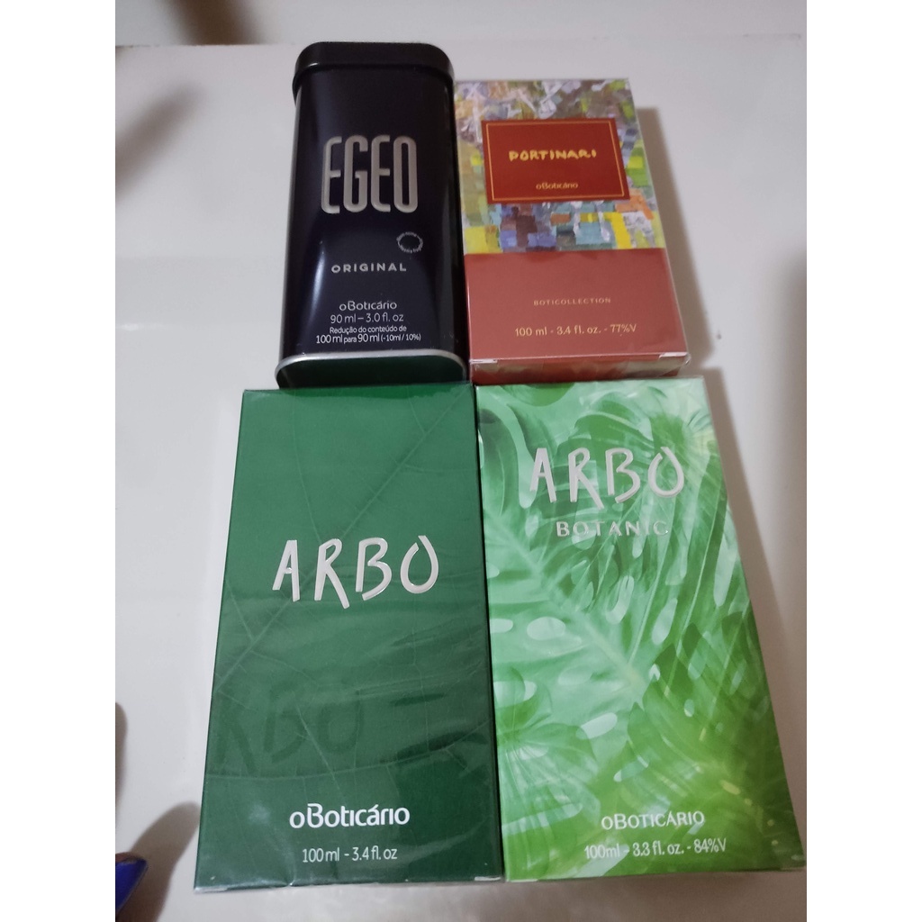 perfumes Boticario, Arbo, Arbo Botanic, Portinari Validade 03/2024 ...