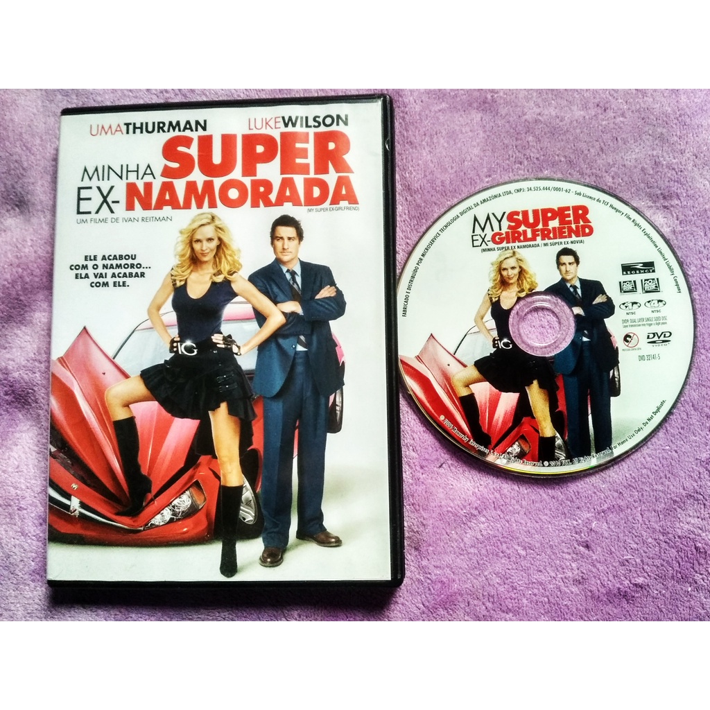 Dvd Filme Minha Super Ex Namorada Uma Thurman Shopee Brasil