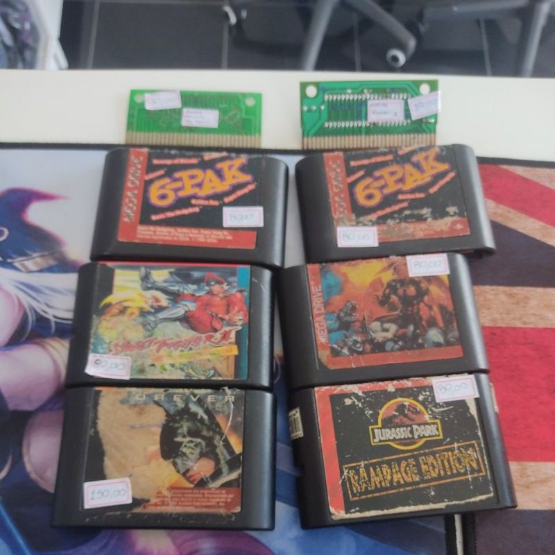 Cartuchos mega drive | Shopee Brasil