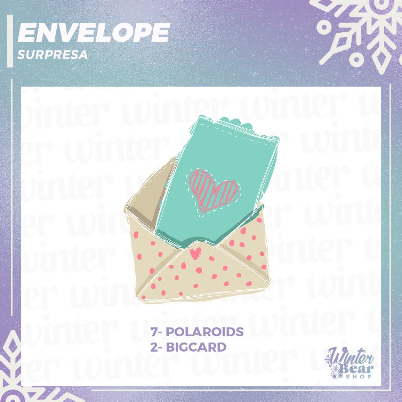 Envelope Surpresa Bts Bangtan kpop | Shopee Brasil