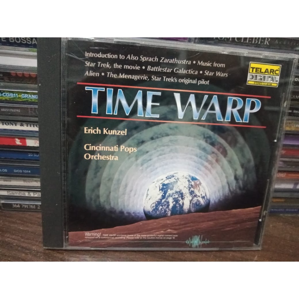 CD Erich Kunzel, Cincinnati Pops Orchestra – Time Warp | Shopee Brasil