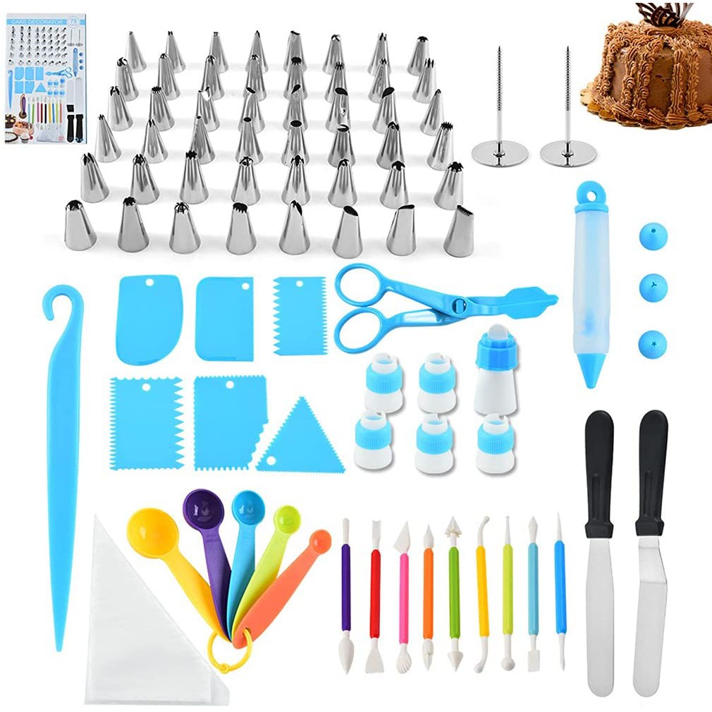 Kit Confeitaria Saco De Confeitar Estecas Pasteles Bico De Confeitar ...